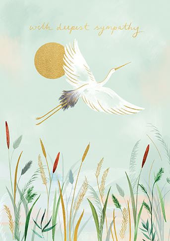 Stalk Sympathy Card – Kingfisher Cards & Gifts