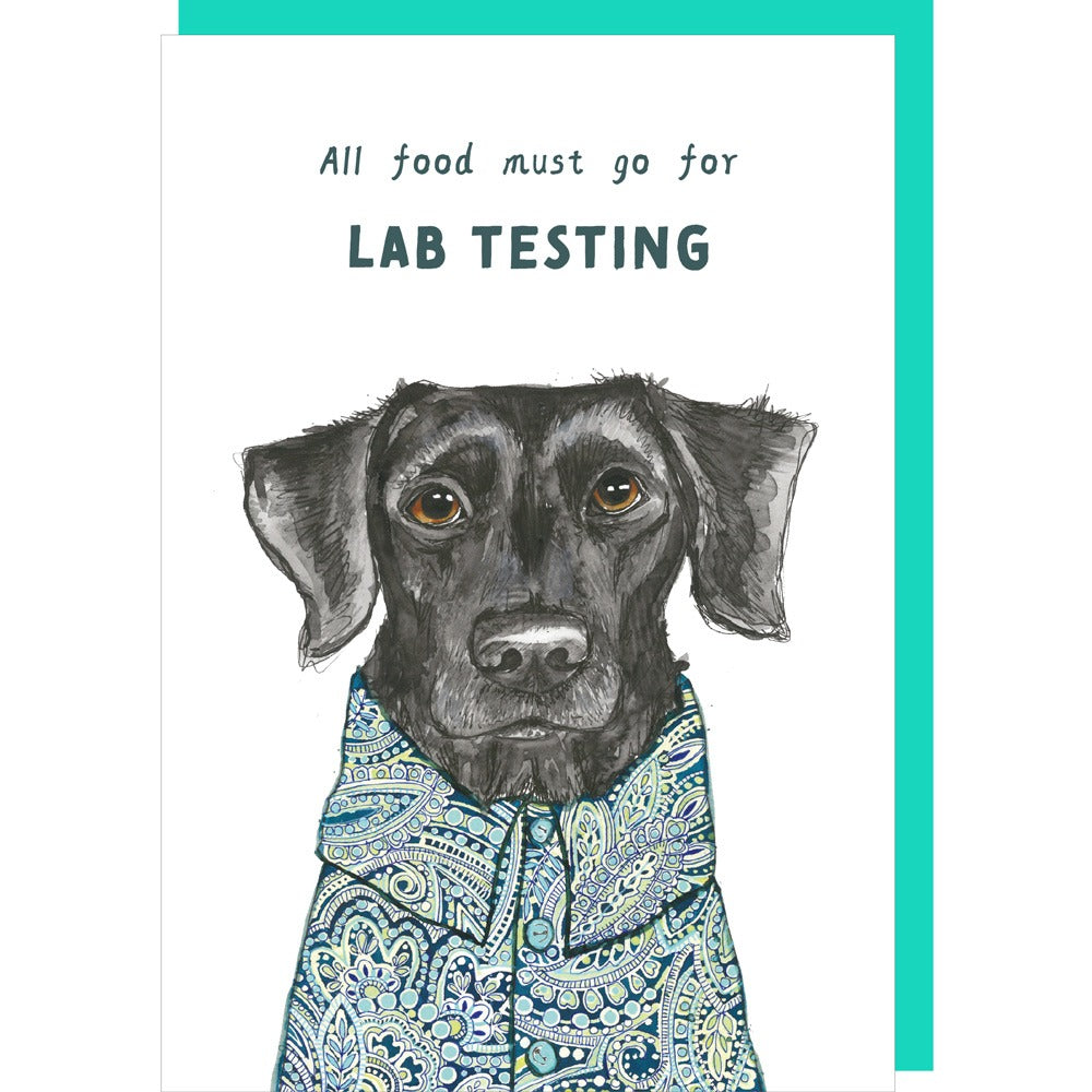 Lab Test Card By RosieMadeAThing – Kingfisher Cards & Gifts
